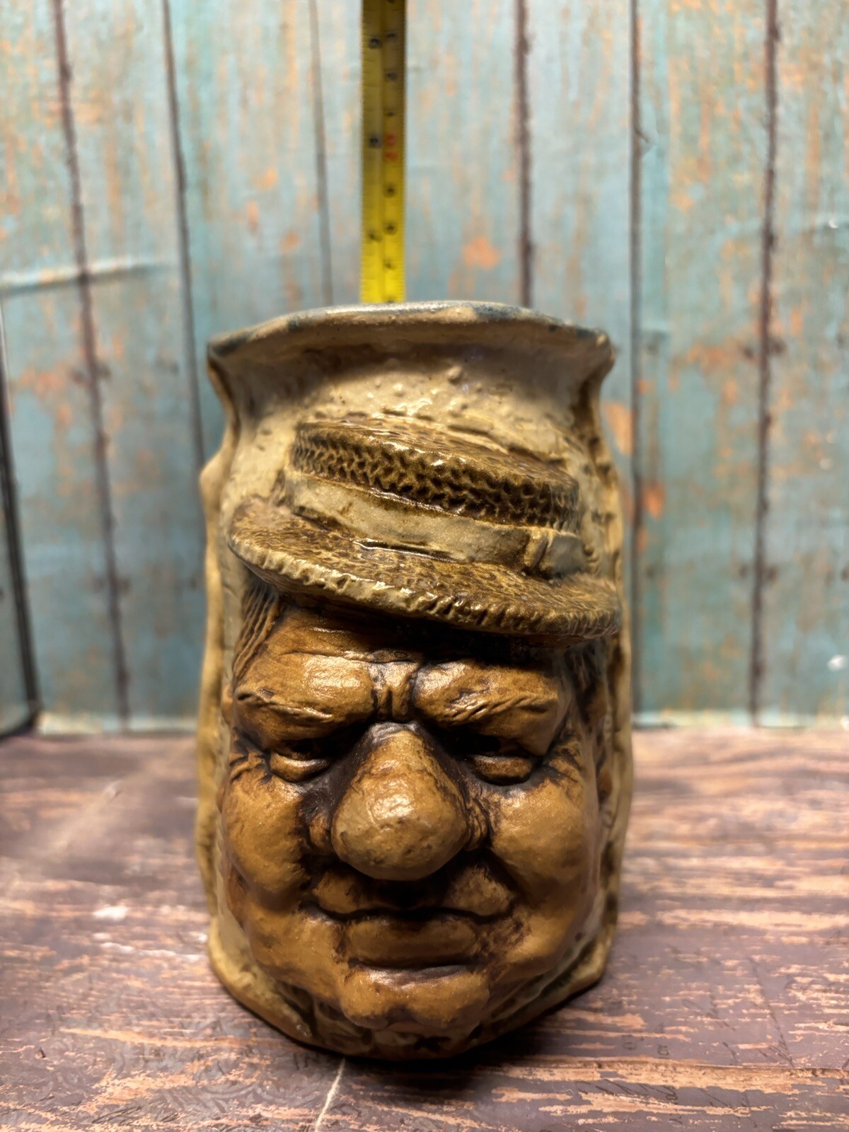 Vintage Jim Rumph studio pottery vase/mug W.C.Fields | eBay