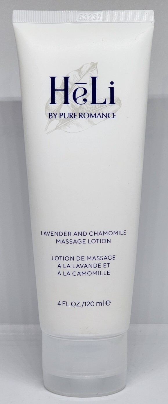 Pure Romance Heli Lavender and Chamomile Massage Lotion 4 Fl oz New And ...