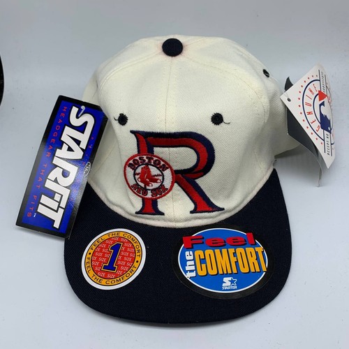 Vintage Boston Red Sox S/M 6 5/8 - 7 1/8 Starter Hat Stretch Fitted Cap ...