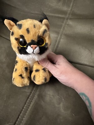 Ty Beanie Boo Larry the Lynx Stuffed Plush Toy Soft Stuffed Animal | eBay