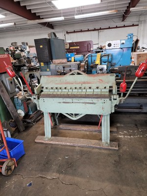 Fabrication - Used Sheet Metal Brake