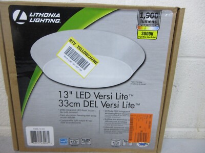 Lithonia Lighting Wet Location Versi Lite 28W Textured White LED ...