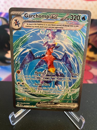 Garchomp ex 245/182 Sv04: Paradox Rift Holo Pokemon Card | eBay