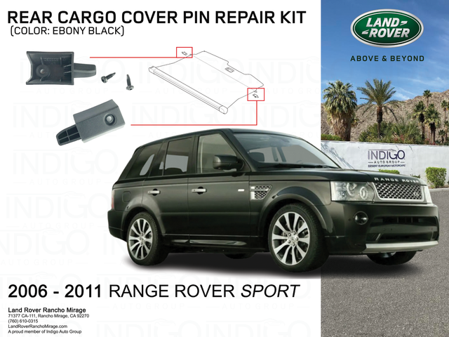 Land Rover FREELANDER 2 L359 Parcel Shelf Pin Catch LR012846 OEM for ...
