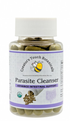 Parasite Cleanser Capsules – 60 Veg Caps | Wormwood, Black Walnut ...