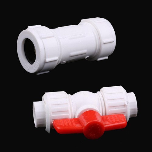 New Plastic PPR Stop Tap Valve Quick Fitting Connector For Water Pipe ...