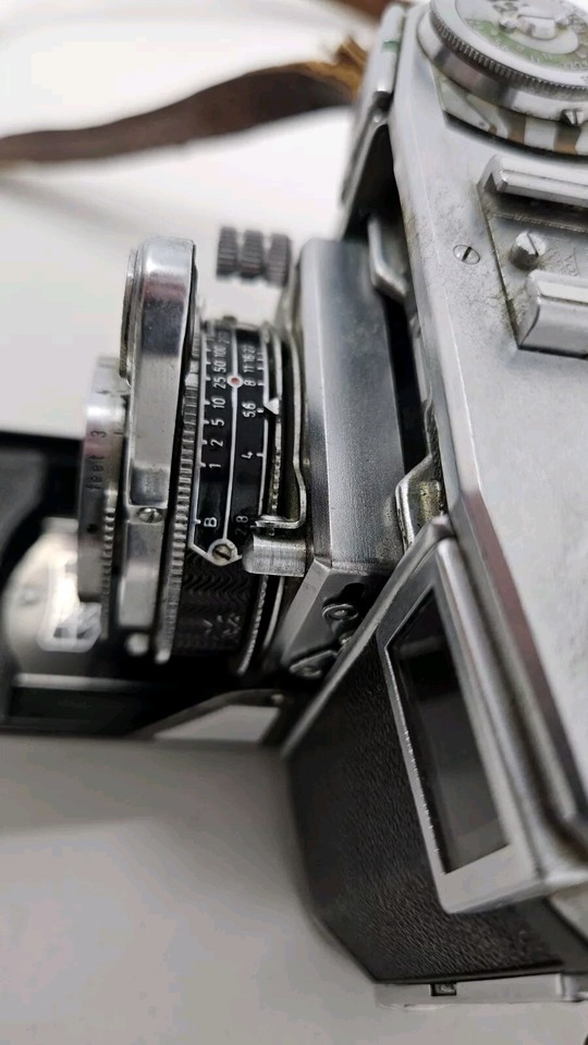 Zeiss Ikon Contessa 35 35/45mm Camera W/ Case & Strap Made In Germany ...