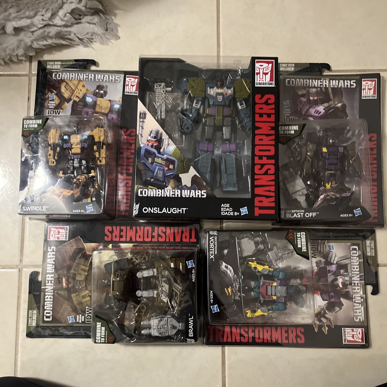 Transformers Combiner Wars BRUTICUS SET OF 5 BRAND NEWW!!!! | eBay