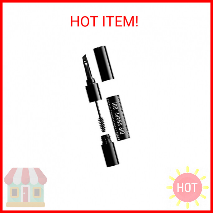 NYX PROFESSIONAL MAKEUP Dip, Shape, Go! Longwear Eyebrow Kit ...