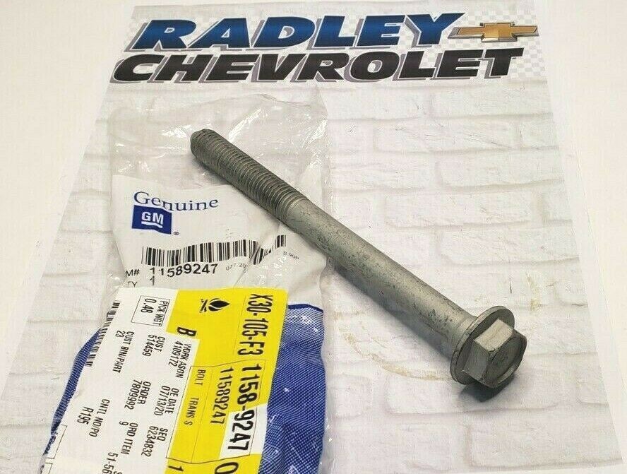 GM OEM 11589247 Front Bumper-mount Bracket Bolt for sale online | eBay