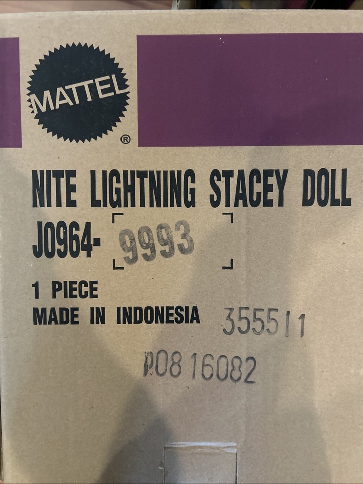 Barbie Nite Lightning Stacey Doll Mattel 2006 Gold Label Repro New W ...