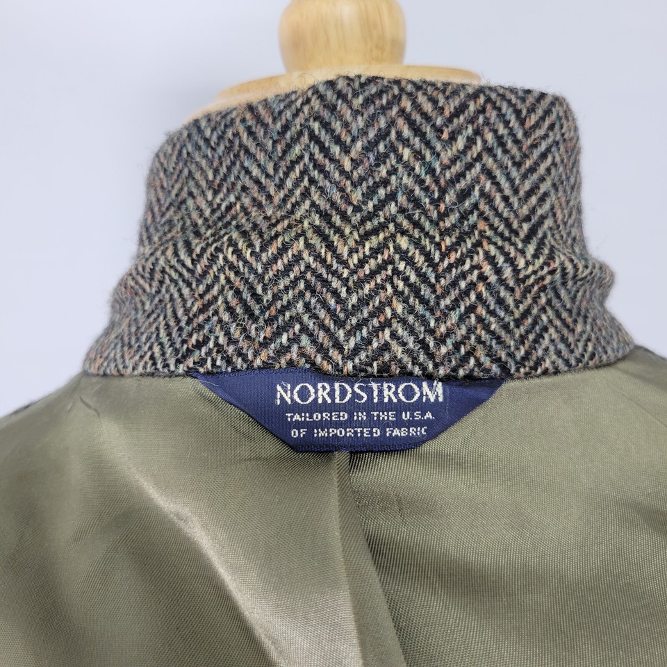 Harris Tweed Nord Strom Men's Tweed Sport Coat Blazer Two Button ...