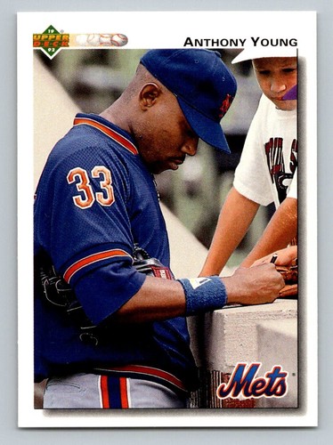 1992 Upper Deck #535 Anthony Young New York Mets Baseball Card | eBay
