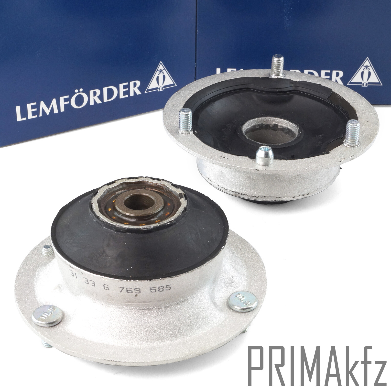 4x LEMFÖRDER Federbeinlager Domlager vorne hinten für BMW 3er E36 Z3 Z4 ...