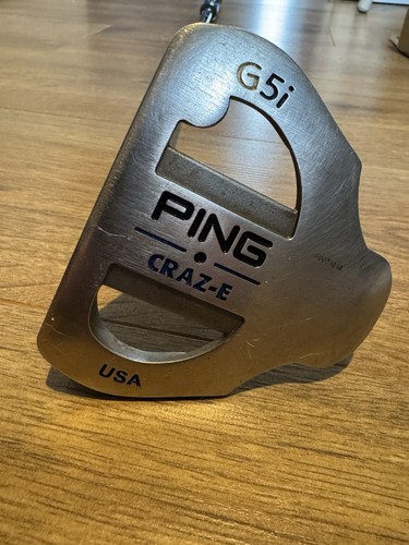 Ping G5i Craz-E H 35” Right-Handed Putter Iguana Golf Grip genuine head ...