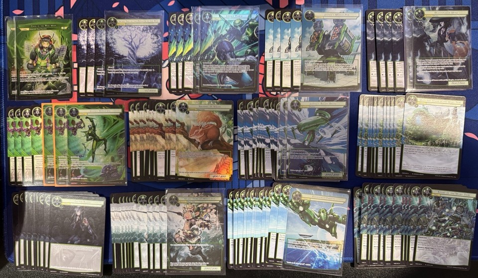Force Of Will TCG FoW - New World Emerges 700+ Card Collection Lot ...