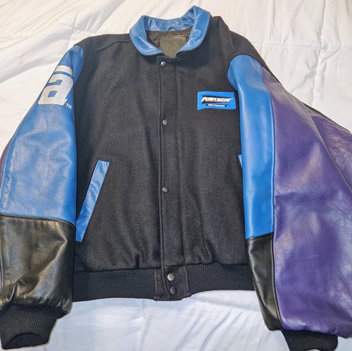 Coca-Cola Salesman Award Powerade Leather Wool Jacket / Coat USA by ...