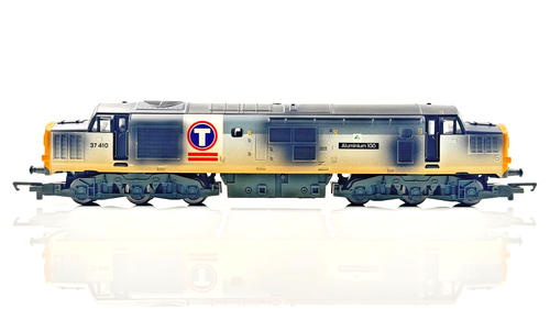 HORNBY 00 GAUGE - R2409 - CLASS 37 DIESEL 37410 TRANSRAIL WEATHERED ...