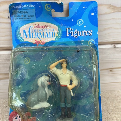 Vintage Disney The Little Mermaid ERIC & MAX Action Figure Set Mattel ...