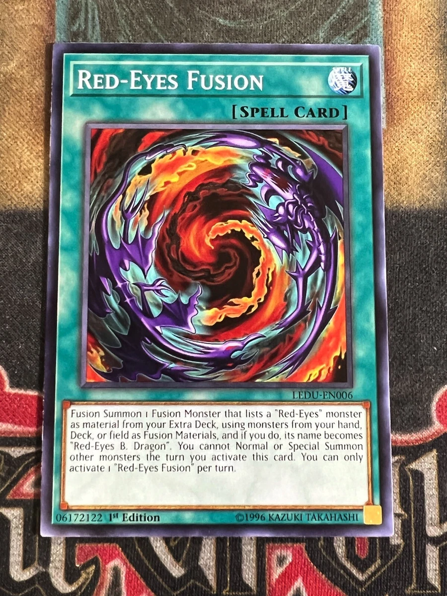 Yugioh Fusion Monsters Red Eyes