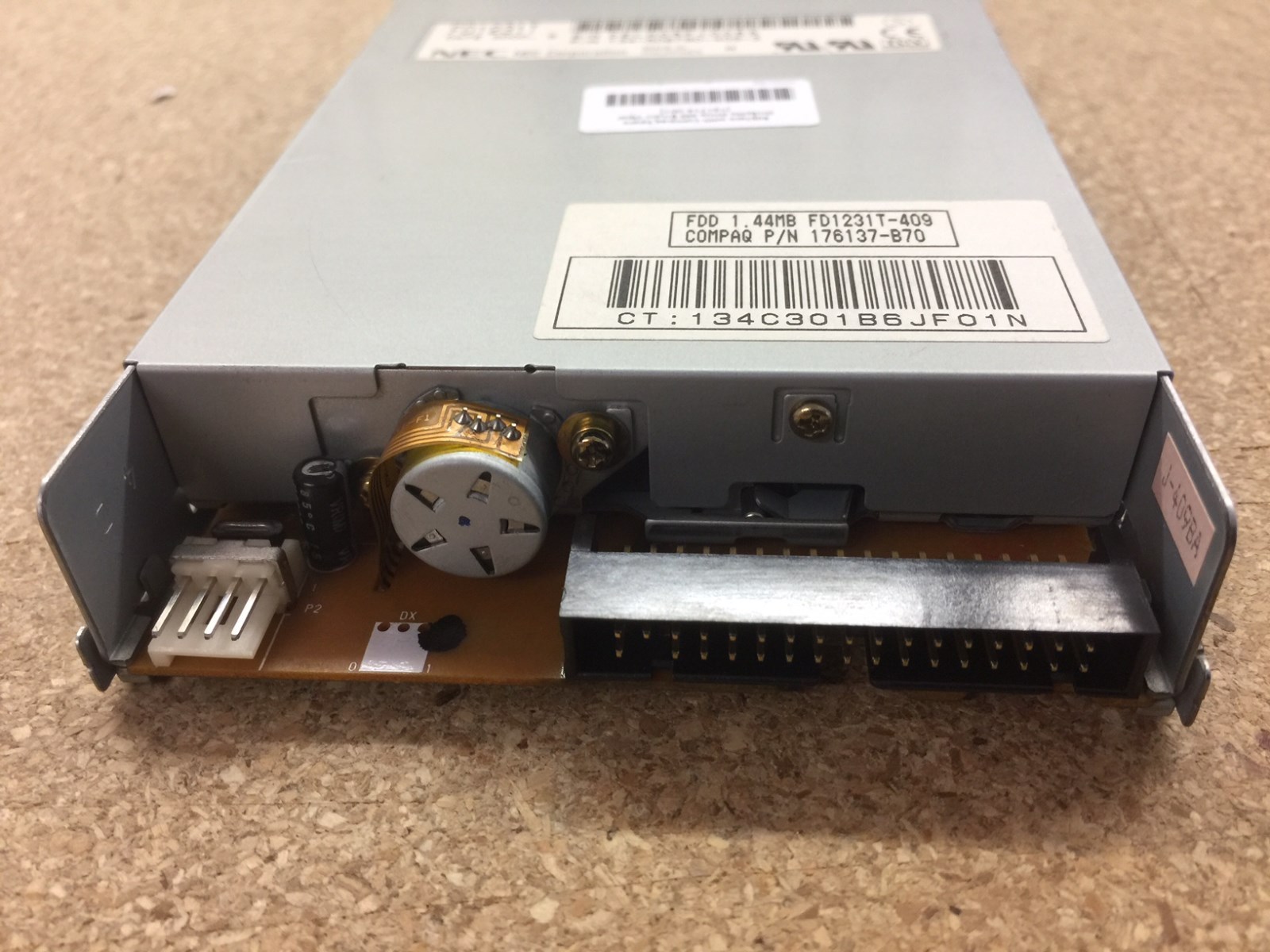 NEC FD1231T 3.5in Floppy Drive 1.44MB HP SPARE 191714-001 176137-B70 | eBay