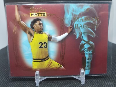 Marcus Bagley 2022 Wild Card Matte National NSCC Exclusive Red #1/3 ...