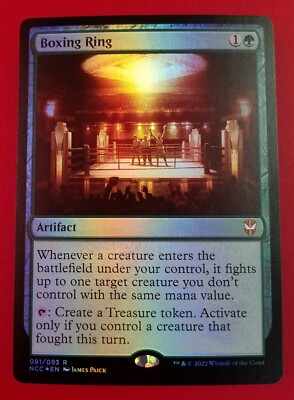 1x Boxing Ring | FOIL | New Capenna Commander | MTG Magic Cards | eBay