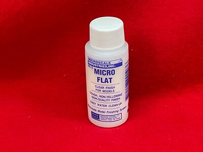 Microscale Industries MI3 MICRO COAT FLAT 1 oz bottle CLEAR FINISH | eBay