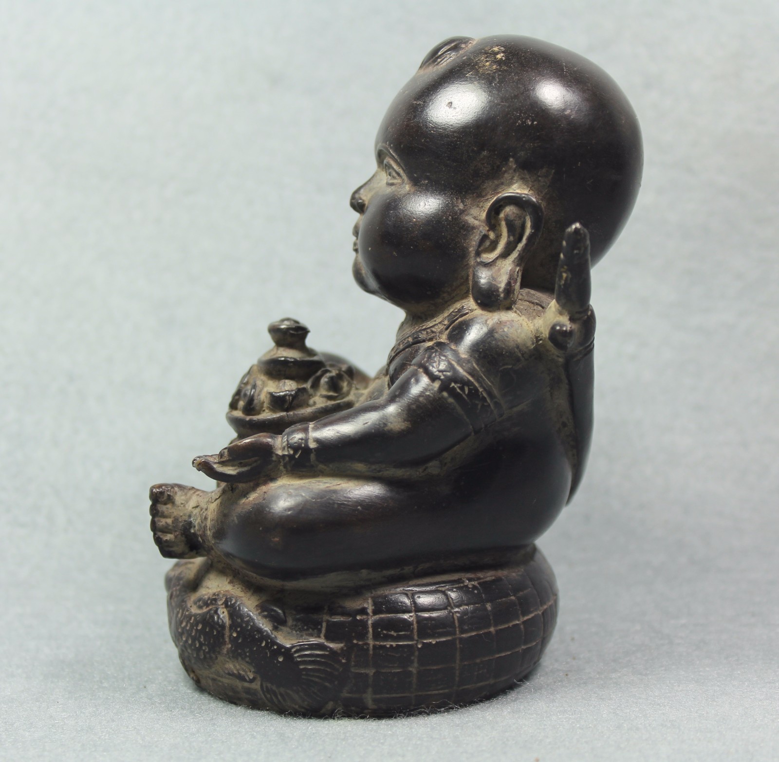 4.5" VOODOO Doll Kuman Thong Kwak Make Money Worship Bucha Thai Amulet ...