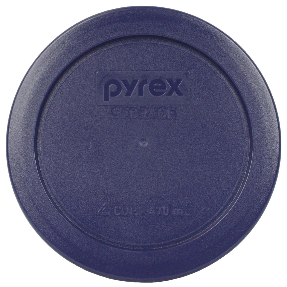Pyrex 7200-PC Blue Plastic Storage Replacement Lid Cover, Made in USA ...