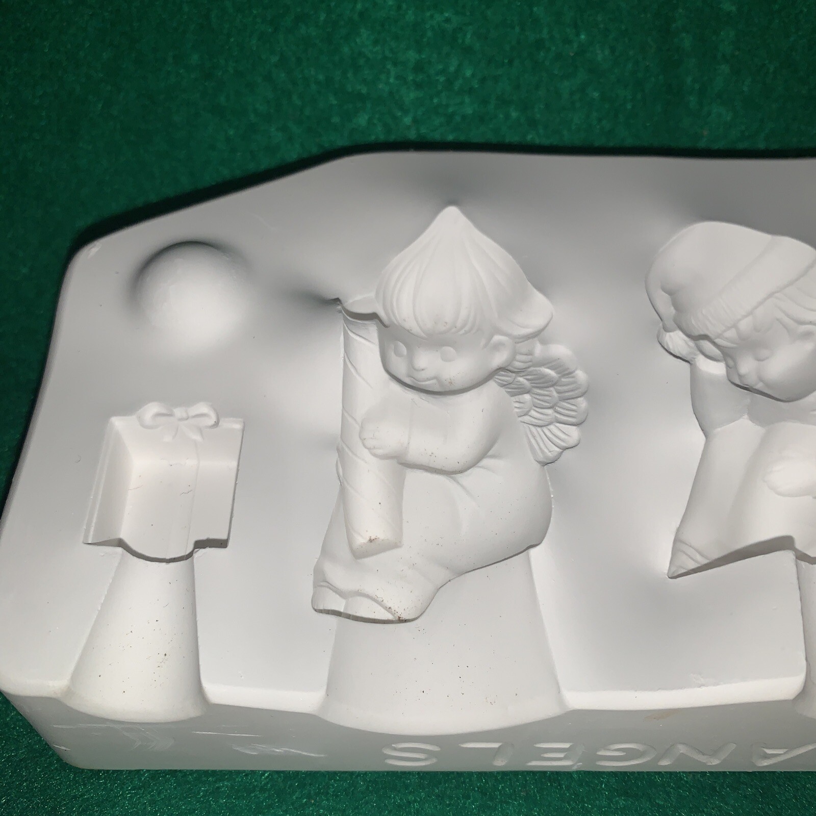 Vintage Ceramic Slip Mold. 1998. Christmas Angels. Riverview Molds 891 ...