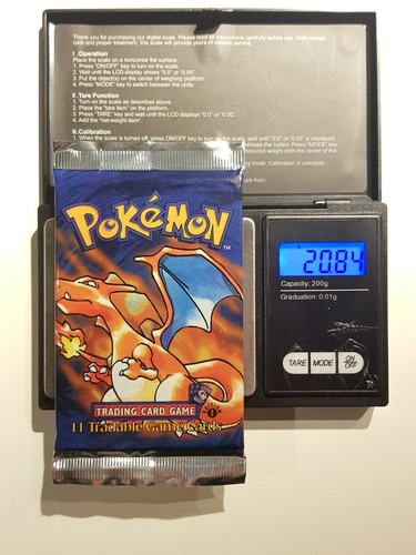 SEALED 1ST EDITION SHADOWLESS BASE SET BOOSTER PACK - CHARIZARD ART ...