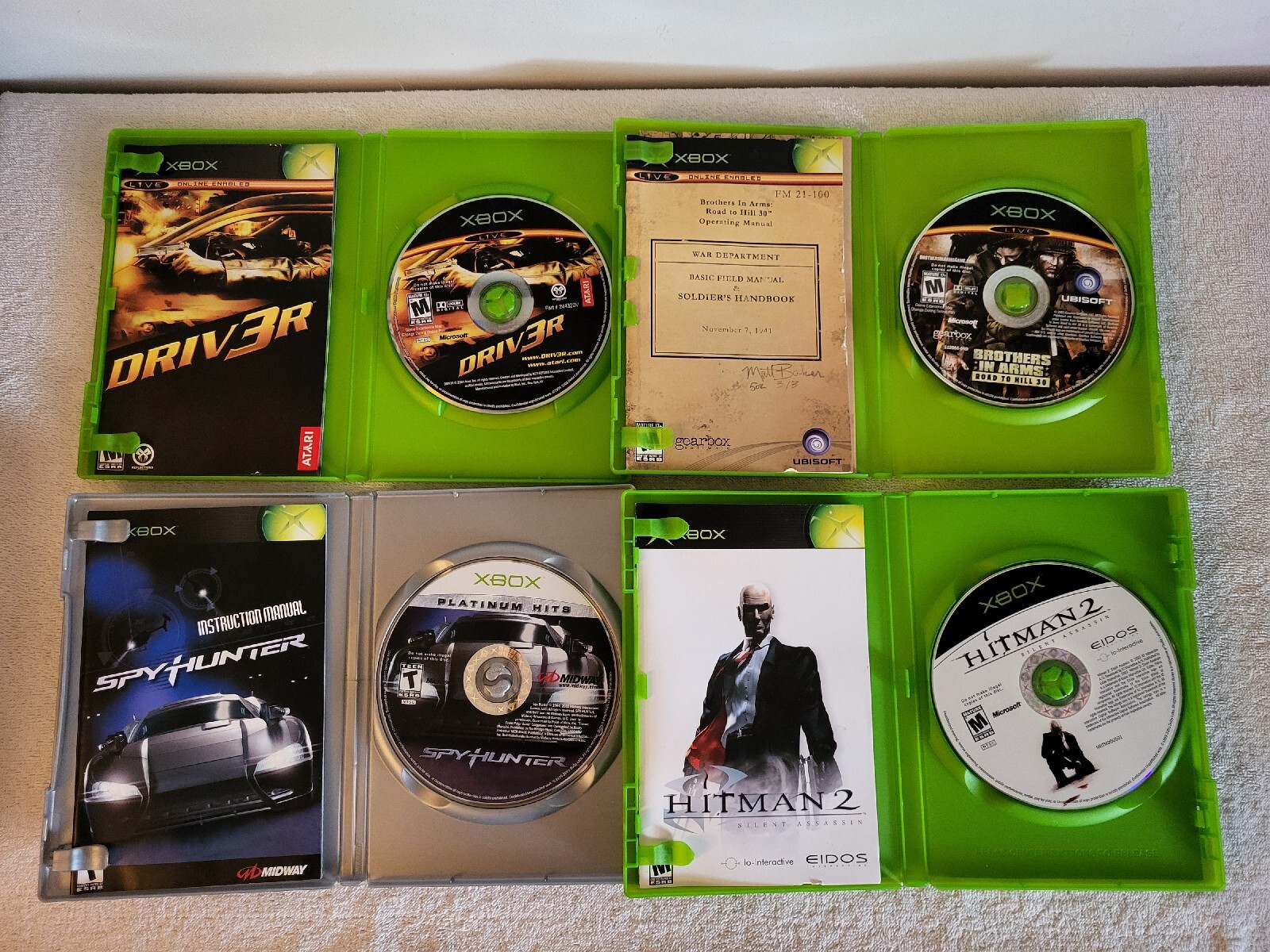Lot of 10 Original Xbox Games Bundle~All Complete & Tested~Star Wars ...