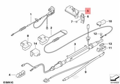 Genuine BMW M6 E60 E61 E63 E64 B+ Terminal Point Engine Compartment ...