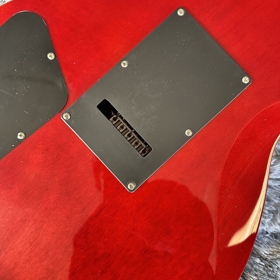 US Warehouse Chibson CS Flamed Maple LP Electric Guitar Chrome Part ...