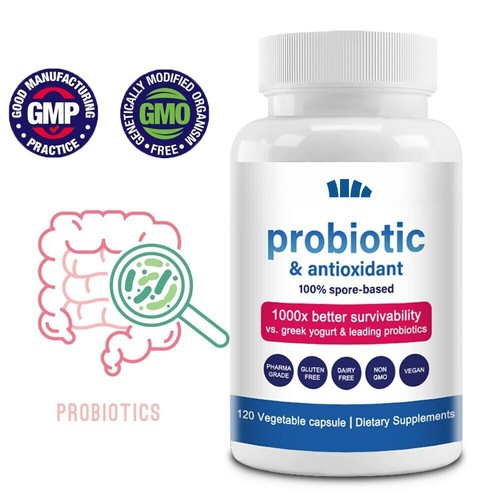 Probiotic & Antioxidant ANTI PARASITE & CANDIDA DETOX Body Colon ...