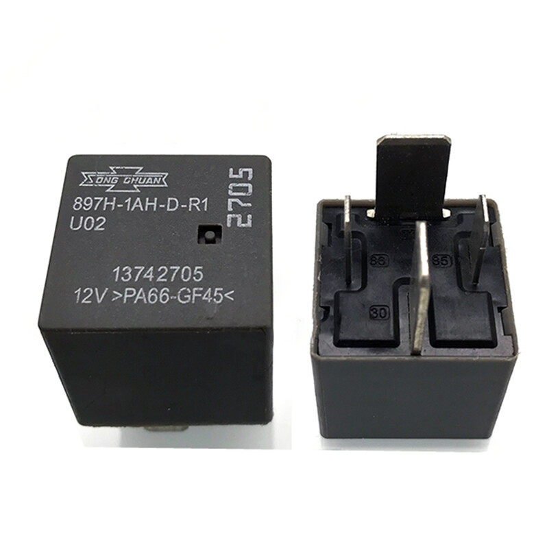 2Pcs Songchuan 897H-1AH-D-R1-12VDC 13742705 Power Relay 4Pins | eBay