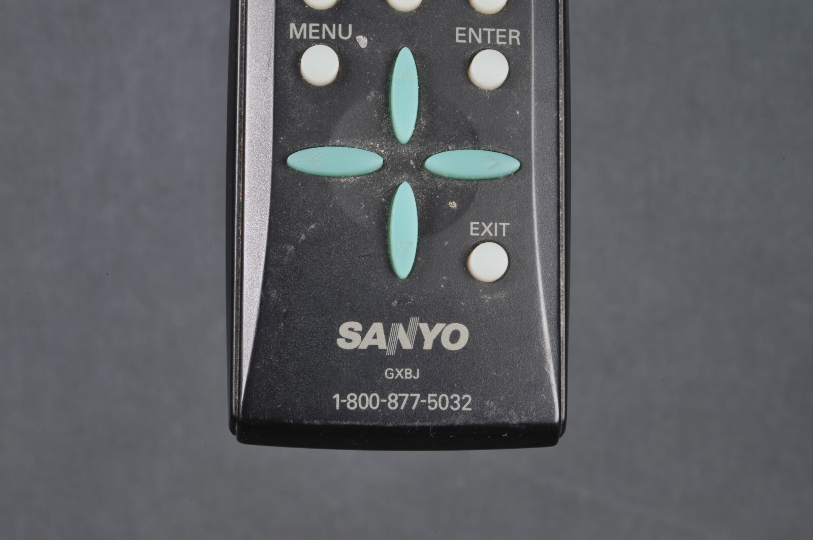 SANYO Television TV Original Remote Control GXBJ Black - IR Tested ...