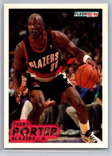 Terry Porter 1993-94 Fleer BASKETBALL #177 Portland Trail Blazers | eBay