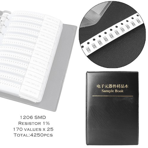 1206 1% SMD Chip Resistor Assortment Kit 170Value Portable Assorted ...