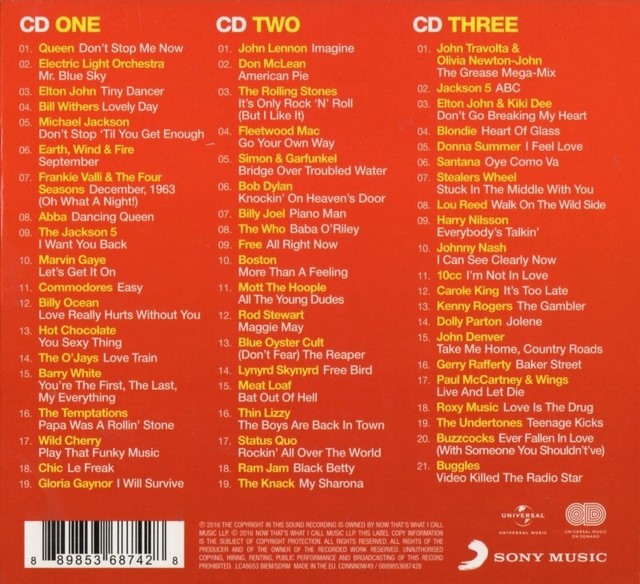 Now That's What I Call '70s by Various Artists (CD, 2016) for sale ...