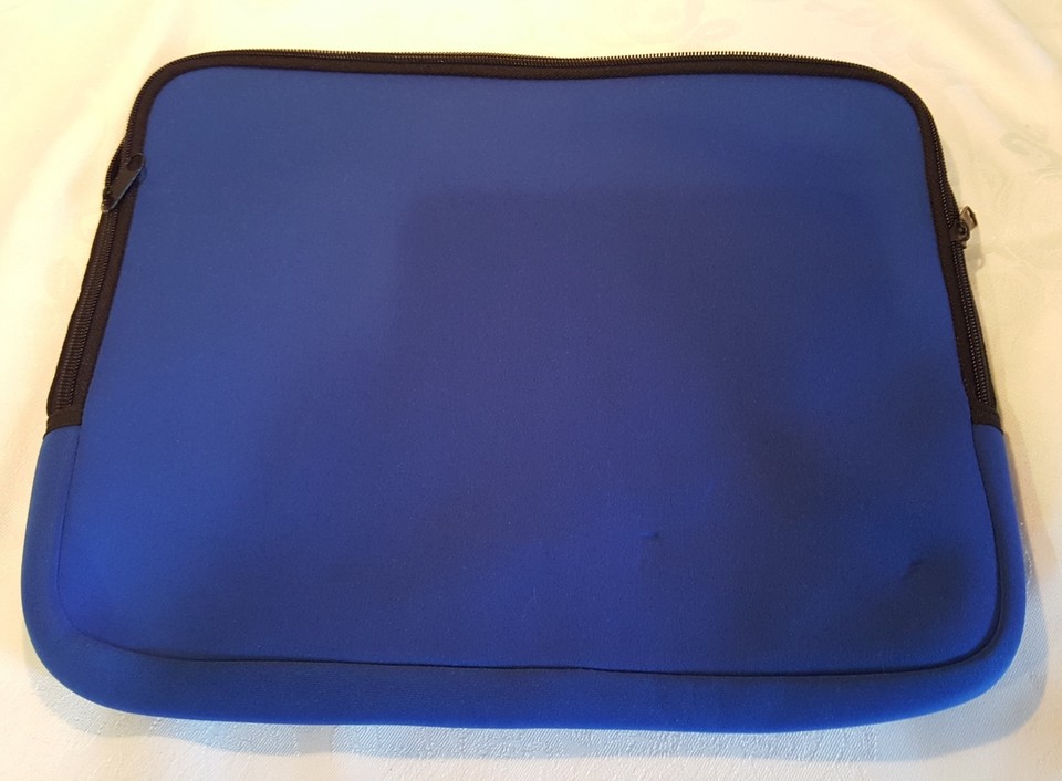 Computer Laptop Sleeve Bag Carry Case Blue 14" Macs PC Zippered | eBay