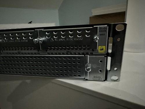 Cisco ISR4451-X/K9 Rack Mountable Router Used Office Decom | eBay