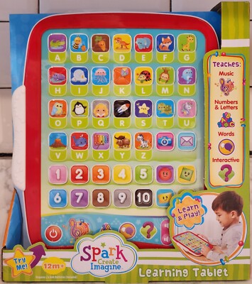 Spark Create Imagine Learning Tablet, Electronic Learning Systems Toy ...