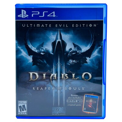 Diablo III Ultimate Evil Edition Sony PlayStation 4 PS4 Tested Game ...