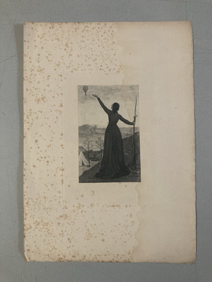 Engraving Xixth Emile Louis Vernier D By Stone Puvis de Chavannes the ...