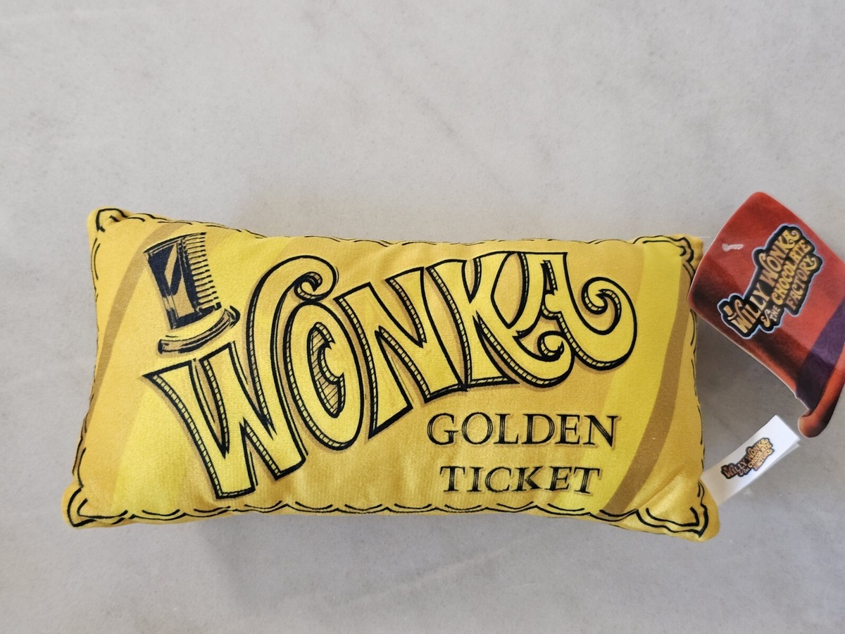 Willy Wonka Golden Ticket Logo