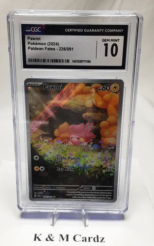 Pokemon - Pawmi - 226/091 - Graded - CGC 10.0 - 2024 | eBay