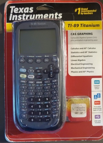 Texas Instruments TI-89 Titanium CAS Graphing Calculator NEW | eBay