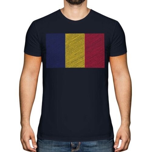 CHAD SCRIBBLE FLAG MENS T-SHIRT TEE TOP GIFT T ?D TCHAD | eBay Australia